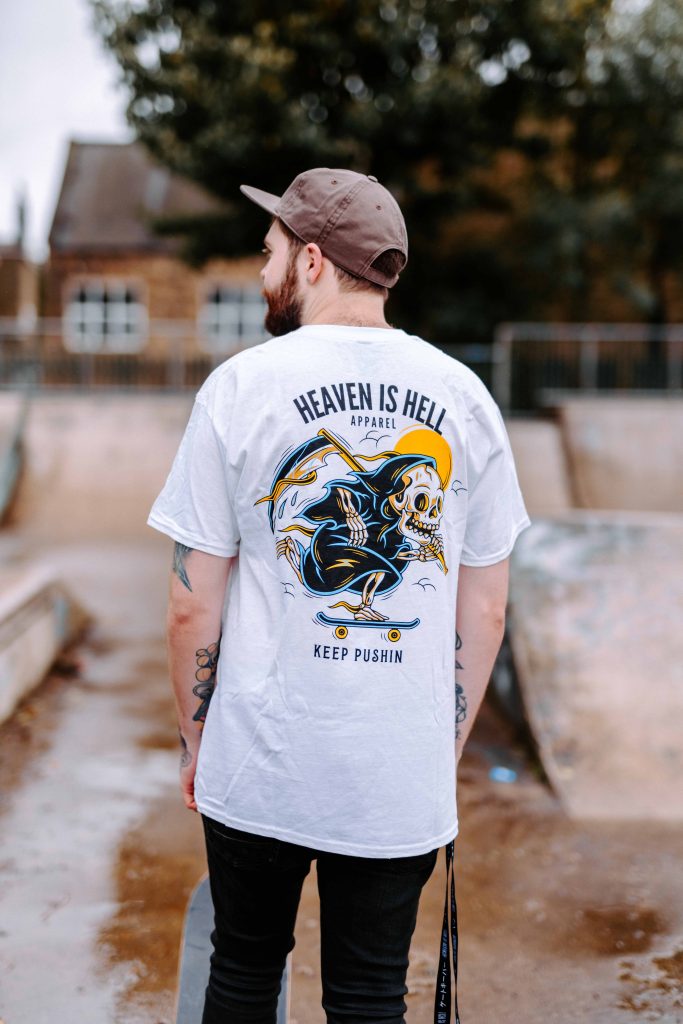 Keep Pushin - White - Heaven Is Hell Apparel
